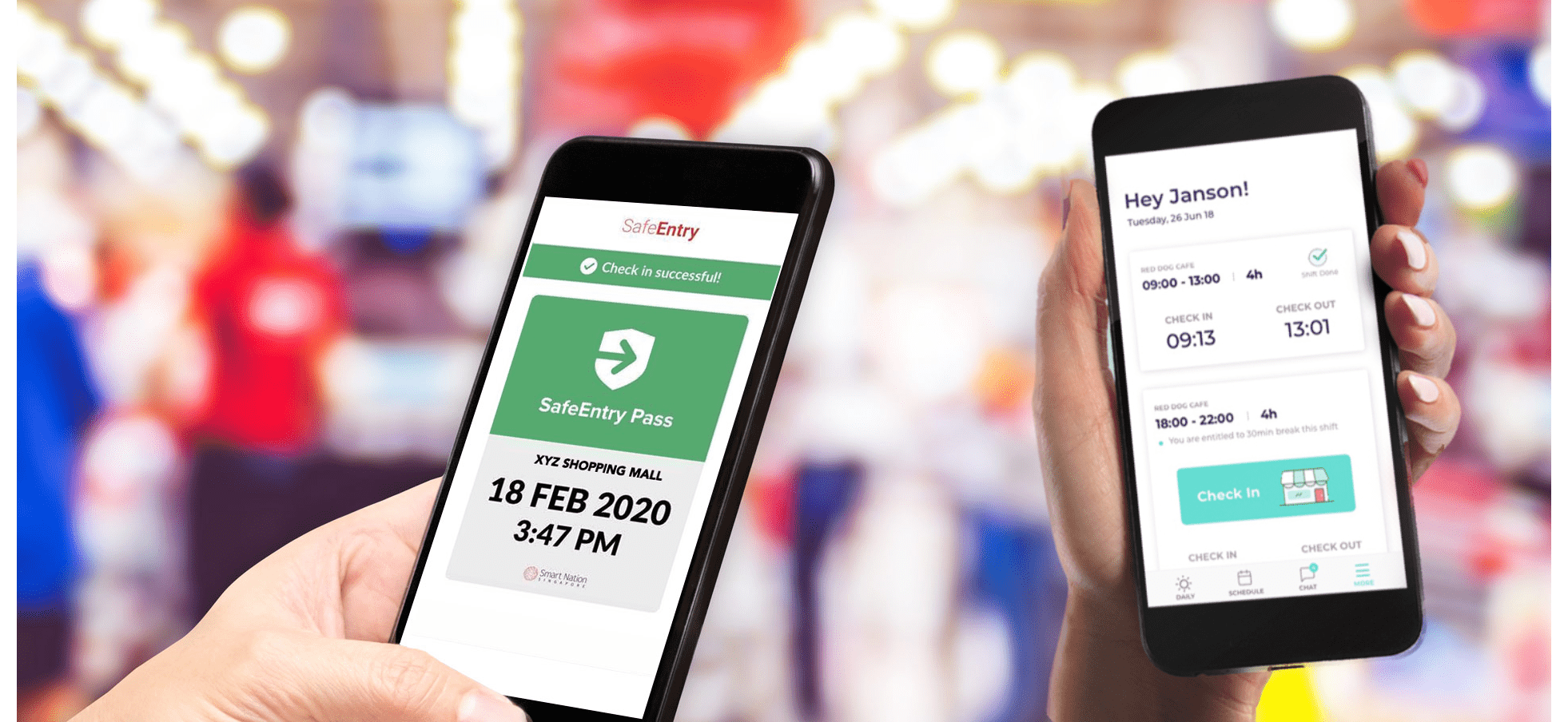 How to stay in compliance with SafeEntry & health check protocols