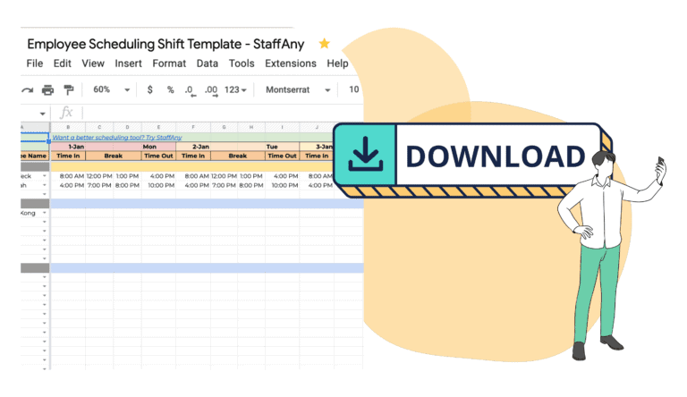 [Download] Free Weekly Roster Google Sheets Template for Scheduling ...