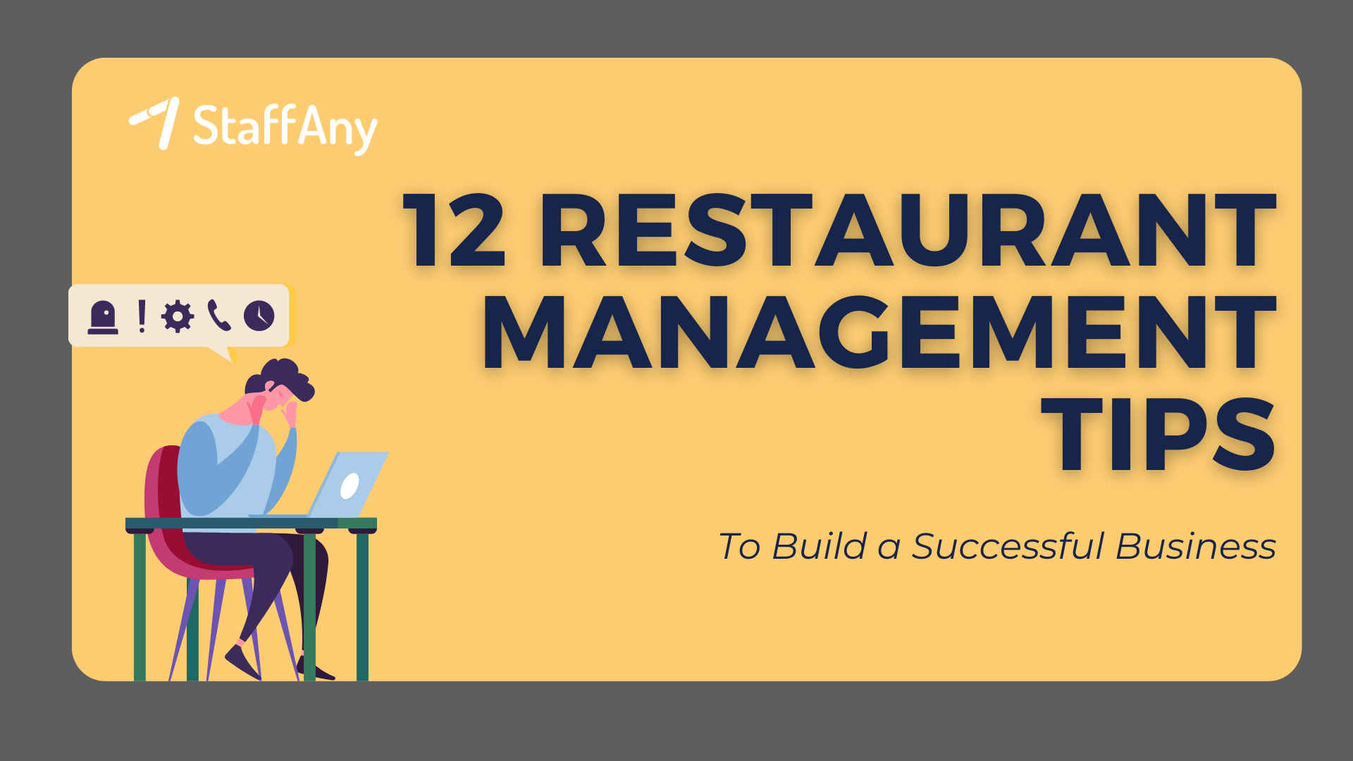 12 Best Restaurant Management Tips to Understand - StaffAny
