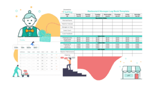 Free Template for Restaurant Manager Log Book | StaffAny