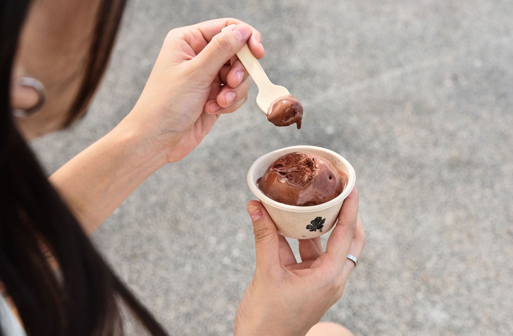 Gelato Made From Air Debuts In Singapore - StaffAny