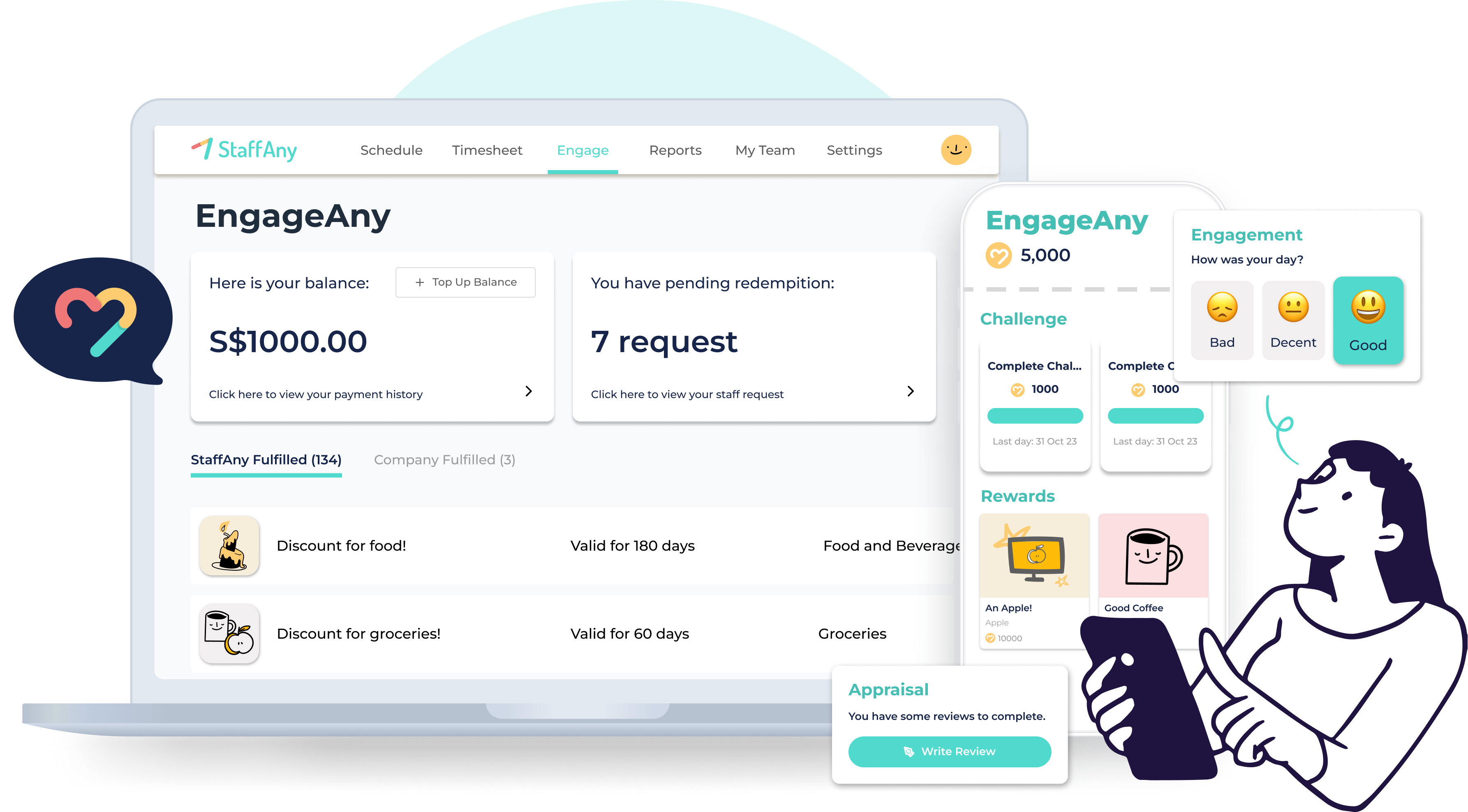 EngageAny - StaffAny